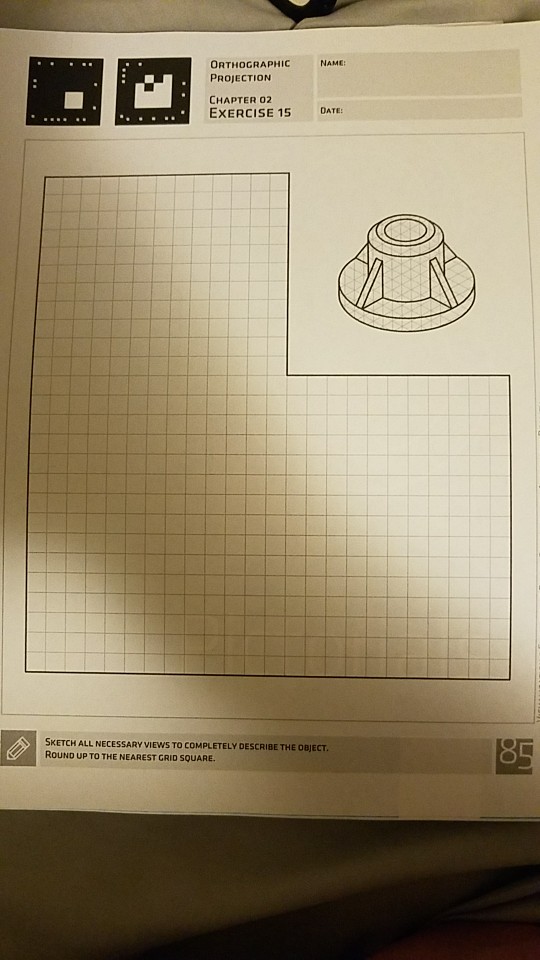 Solved ORTHOGRAPHIC NAME PROJECTION CHAPTER 02 EXERCISE 15 | Chegg.com