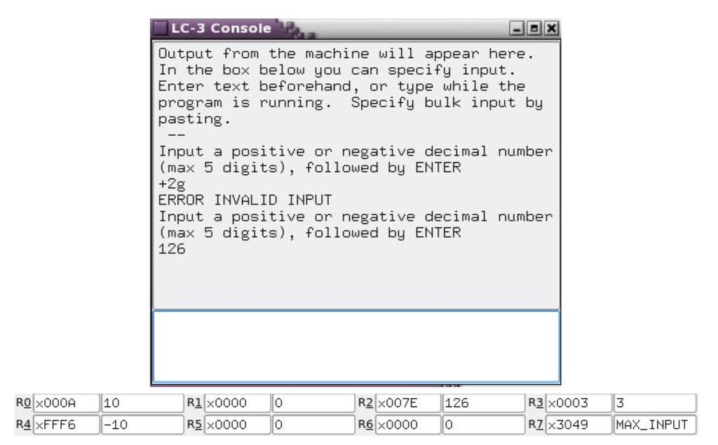 LC-3 Assembly Language Coding: Read in the ‘+’ or | Chegg.com