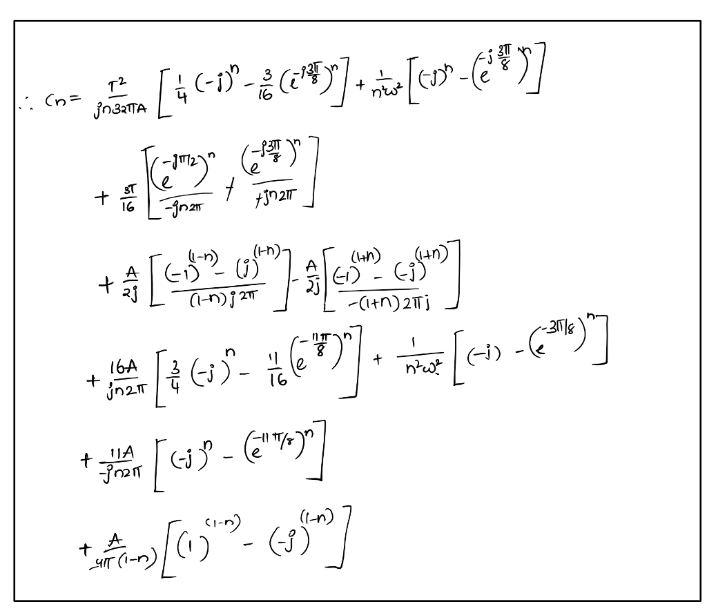 Solved Plot The Spectrum Using Matlab Cn T2j N 32 Pi 6778