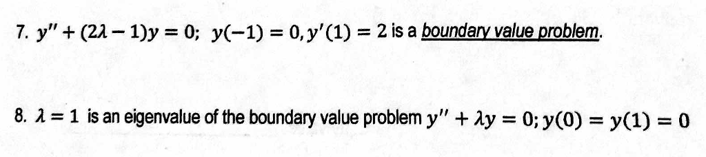 Solved 7 Y 22 1y 0 Y 1 0 Y1 2 Is A