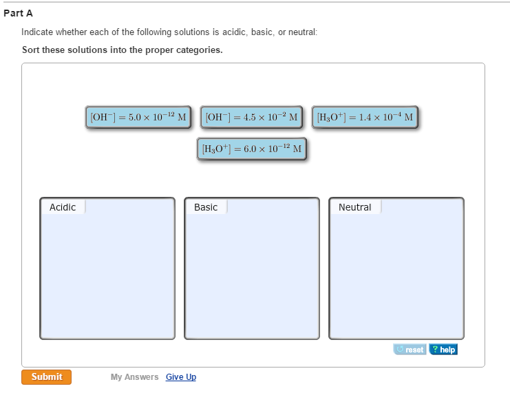 Solved Indicate whether each of the following solutions is | Chegg.com