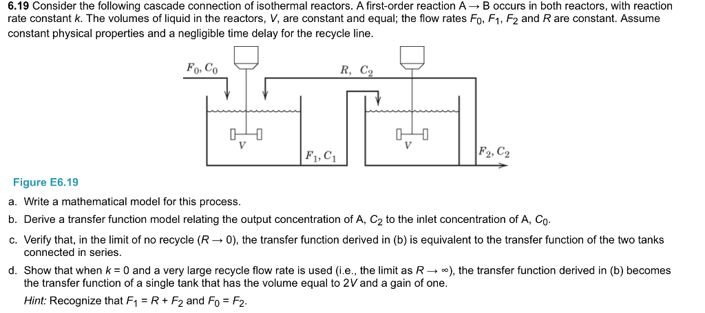 Solved In part (a), your model should include a component A | Chegg.com