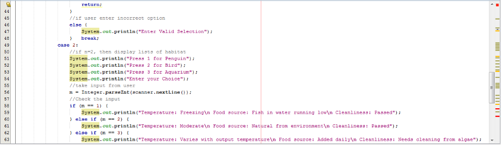 Solved JAVA I am writting a program to monitor zoo data and | Chegg.com