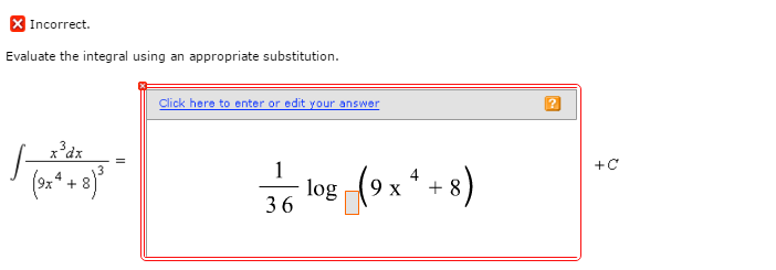 Solved Evaluate the integral using an appropriate | Chegg.com