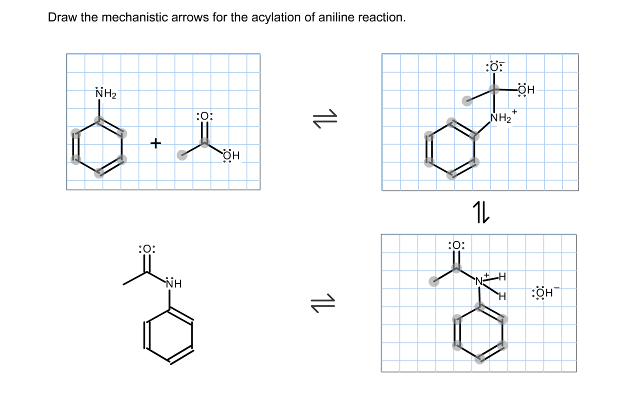 Solved Draw the mechanistic arrows for the acylation of | Chegg.com