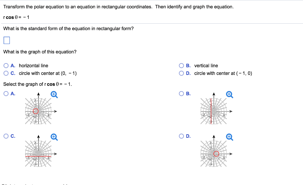 Solved Transform The Polar Equation To An Equation In Chegg solved-transform-the-polar-equation-to-an-equation-in-chegg