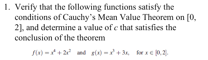 Solved Verify that the following functions satisfy the | Chegg.com
