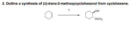 Solved 2. Outline a synthesis of | Chegg.com