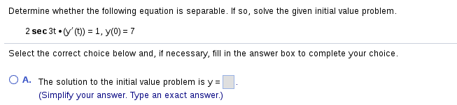 Solved Determine Whether The Following Equation Is