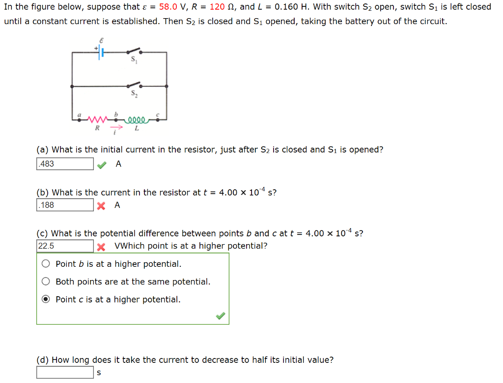 Solved In the figure below, suppose that ε = 58.0 V, R = 120 | Chegg.com