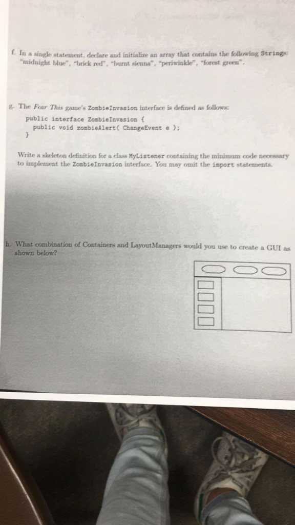 Solved In a single statement, declare and initialize an | Chegg.com