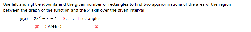 Solved Use left and right endpoints and the given number of | Chegg.com