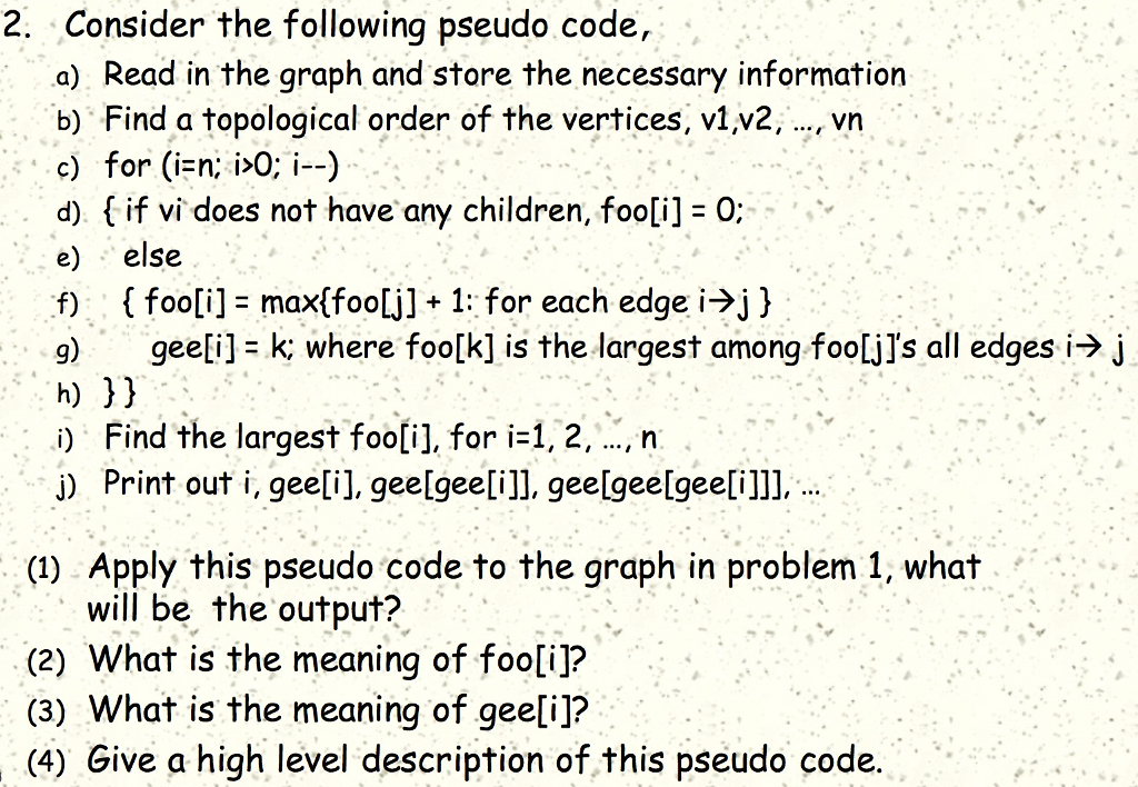 Solved Im lost on my C programming homework on graphs. | Chegg.com