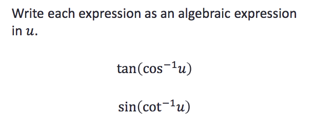 Solved Write each expression as an algebraic expression in | Chegg.com