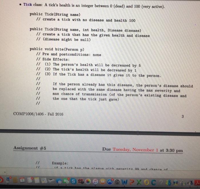 Solved 4: Insects 10 marks create two classes: Mosquito and | Chegg.com