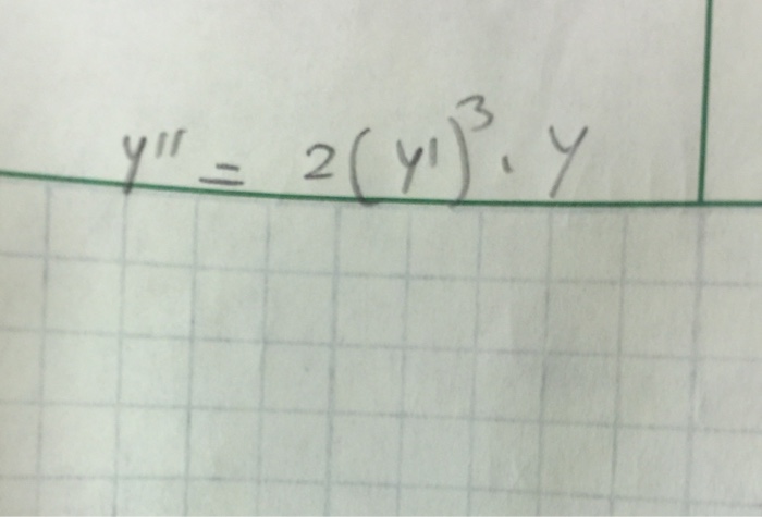 Solved Y = 2 (y)^3 y | Chegg.com