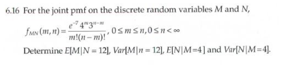 Solved: For The Joint Pmf On The Discrete Random Variables... | Chegg.com