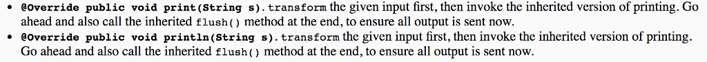 Solved public class C ensoredWriter extends PrintWriter | Chegg.com