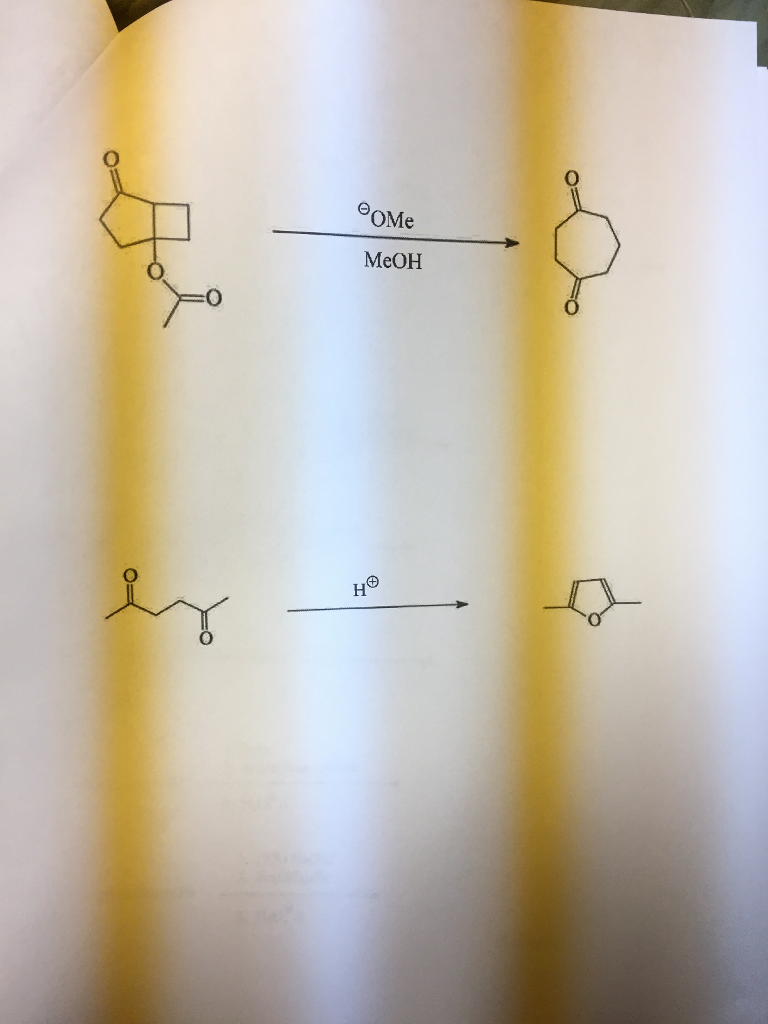 Solved OMe MeOH | Chegg.com