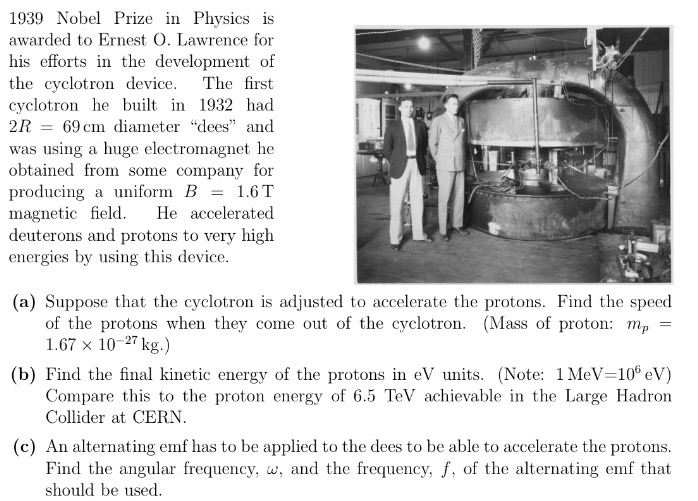 First Cyclotron