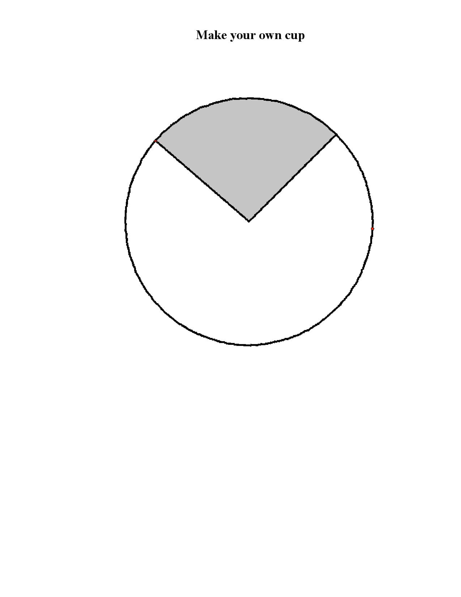 Solved You are manufacturing conical paper cups for | Chegg.com