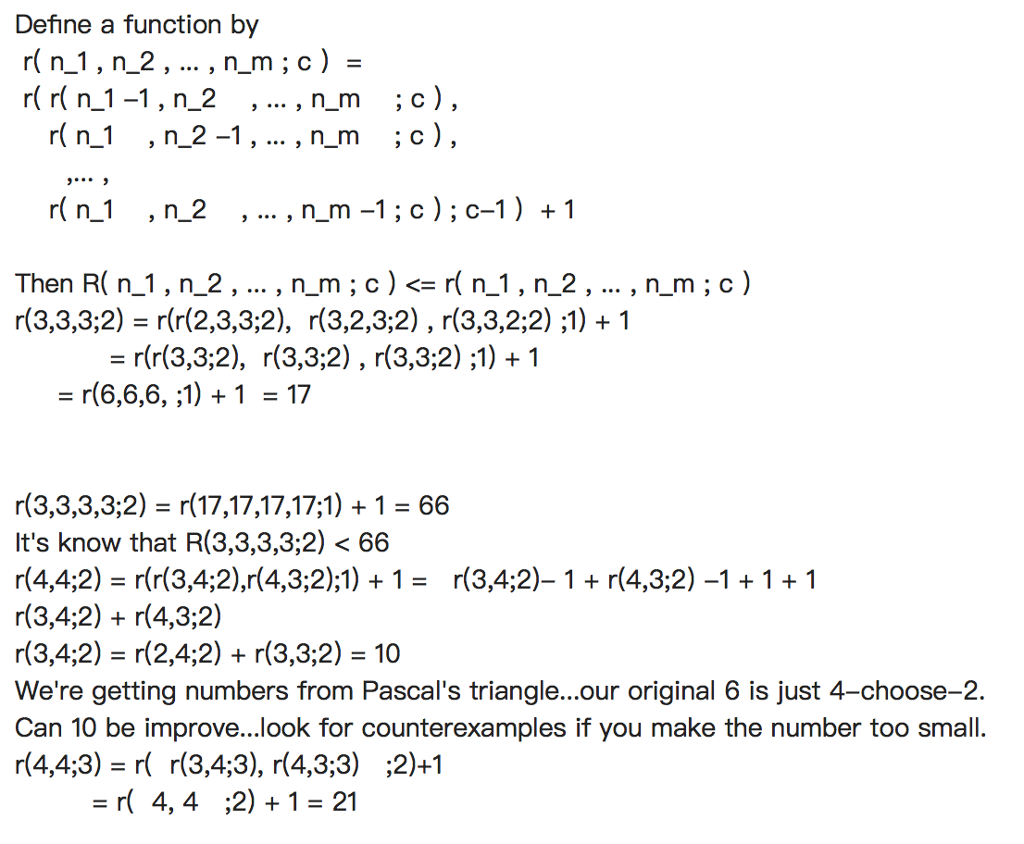 Define a function by r(rn 1-1,n 2 ,... , n r(n 1 ,n | Chegg.com