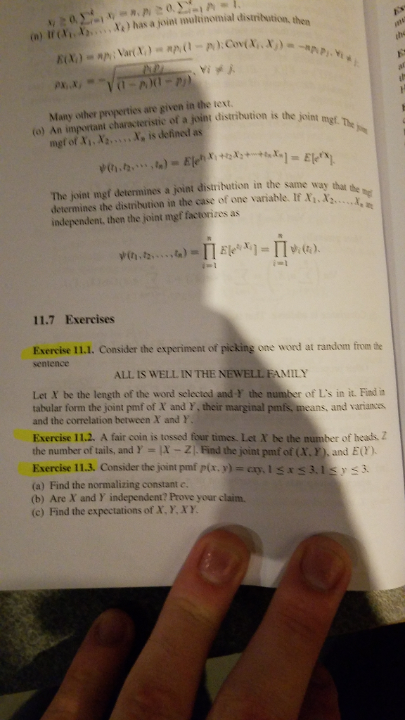 Solved If(X_1, X_2, .., X_k) has a Joint multinomial | Chegg.com