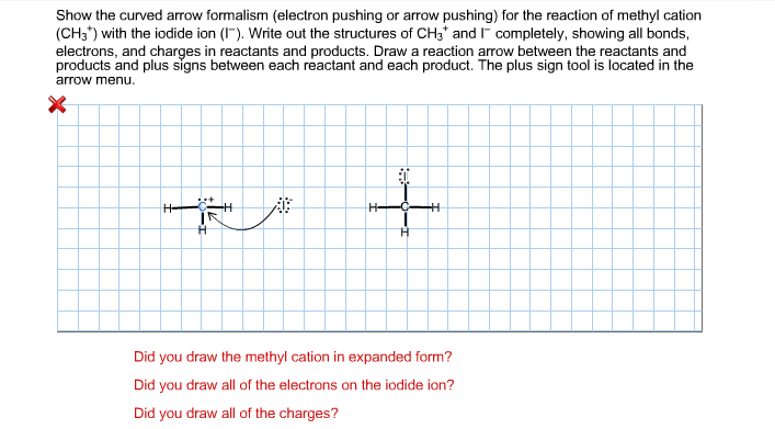 Solved Show the curved arrow formalism(electron pushing or | Chegg.com