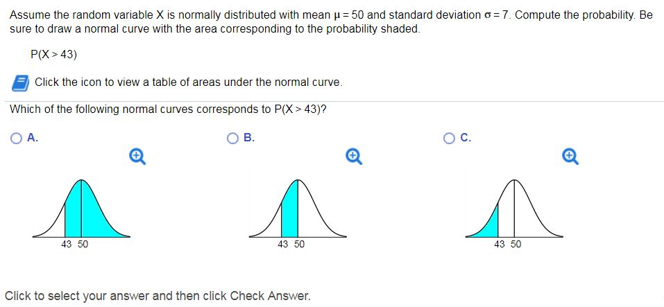 Solved Assume The Random Variable X Is Normally Distributed