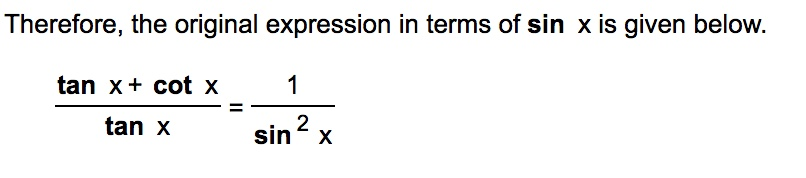 Solved Rewrite the following expression in terms of the | Chegg.com