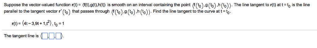 Solved Suppose the vector-valued function r(t) = (f(t), | Chegg.com