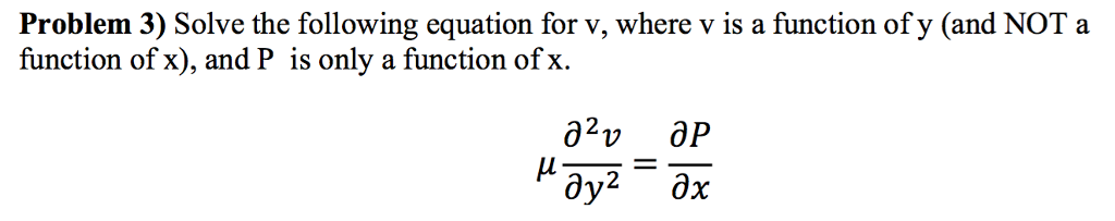 Solved Solve the following equation for v, where v is a | Chegg.com