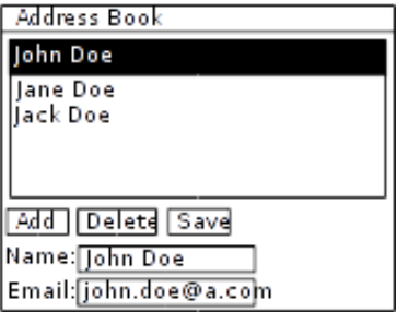 JAVAFX Address book is an application for storing | Chegg.com