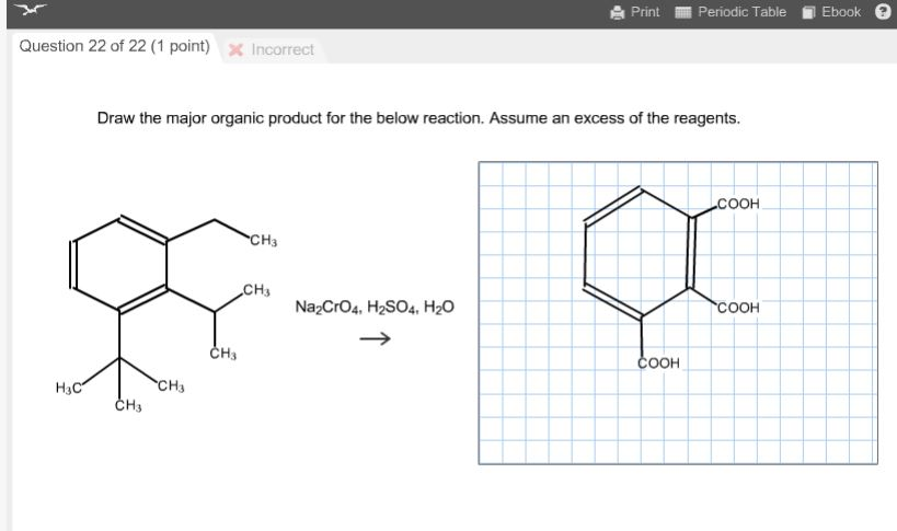 Solved e. Print Periodic Table Ebook Question 22 of 22 (1 | Chegg.com