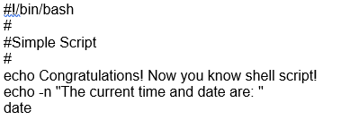 Solved 1) Is "Simple Script" a comment? If not, what is the | Chegg.com