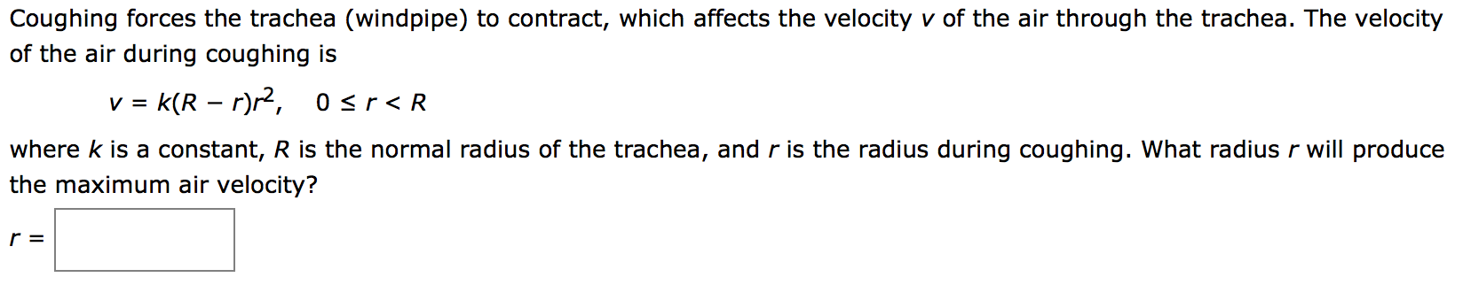 Solved Coughing forces the trachea (windpipe) to contract, | Chegg.com