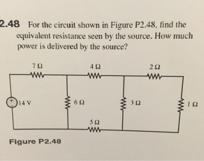 Solved For the circuit shown in Figure P2.48, find the | Chegg.com