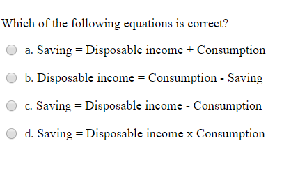 Solved Which of the following equations is correct? a. | Chegg.com