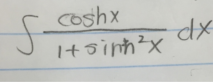 Solved coshx | Chegg.com