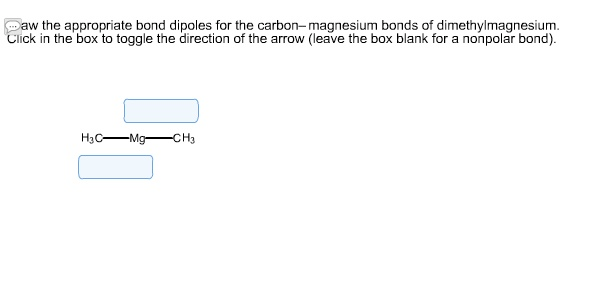 Draw the appropriate bond dipoles for the | Chegg.com