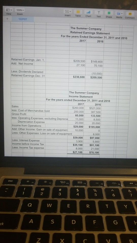 Solved 125%v iewZoom Insert Table Chart Text Shape Media | Chegg.com