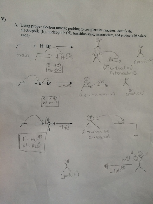 Solved Using proper electron (arrow) pushing to complete the | Chegg.com