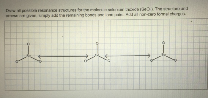 Solved Draw all possible resonance structures for the | Chegg.com