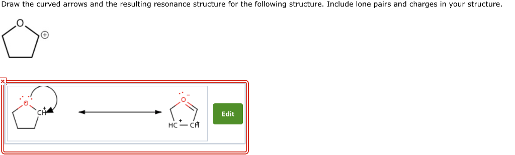 Solved Draw the curved arrows and the resulting resonance | Chegg.com