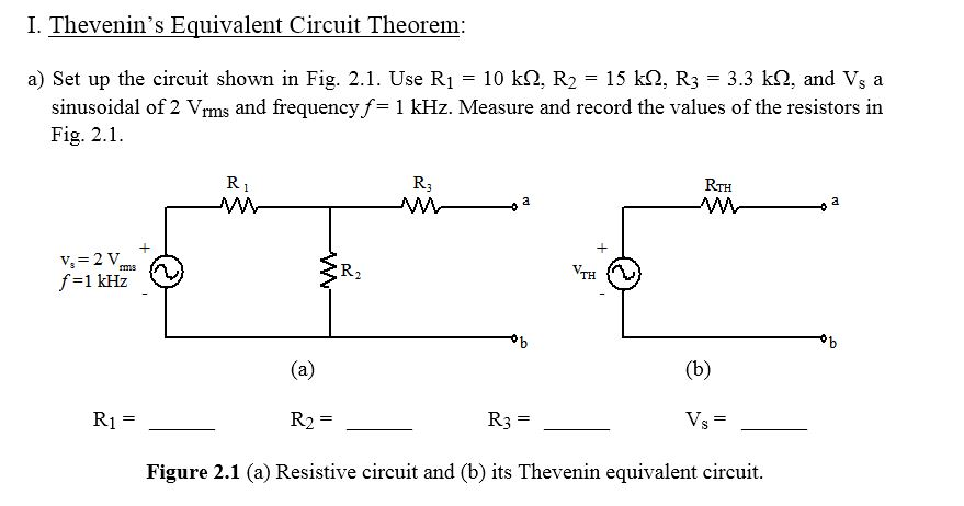 Solved a) Find expressions for RTH and VTH at terminal a-b | Chegg.com