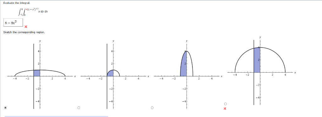 Solved Evaluate the integral. Sketch the corresponding | Chegg.com