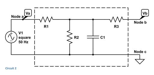 Solved You are given Circuit 1 with unknown values R1, R2, | Chegg.com