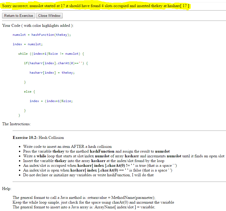 The code to answer exercise 10.2 is below; however, | Chegg.com