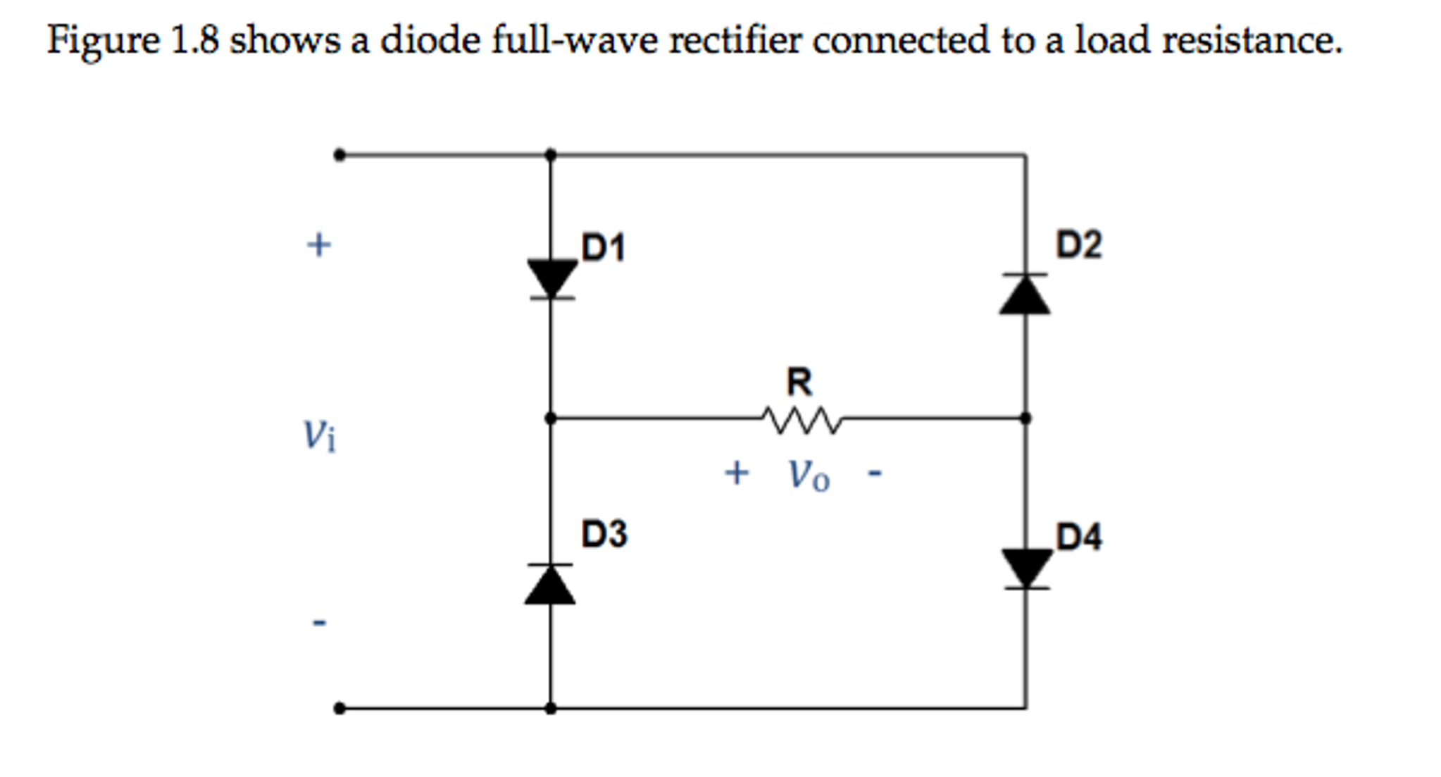 Solved Copy the circuit of Figure 1.8 and sketch the flow of | Chegg.com