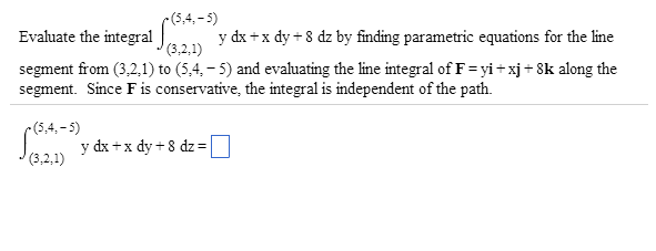 Evaluate The Integral By Finding Parametric